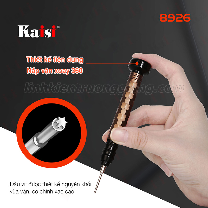 Vít bộ Kaisi K8926 3D (6IN1) xịn - Tua vít - vít hộp