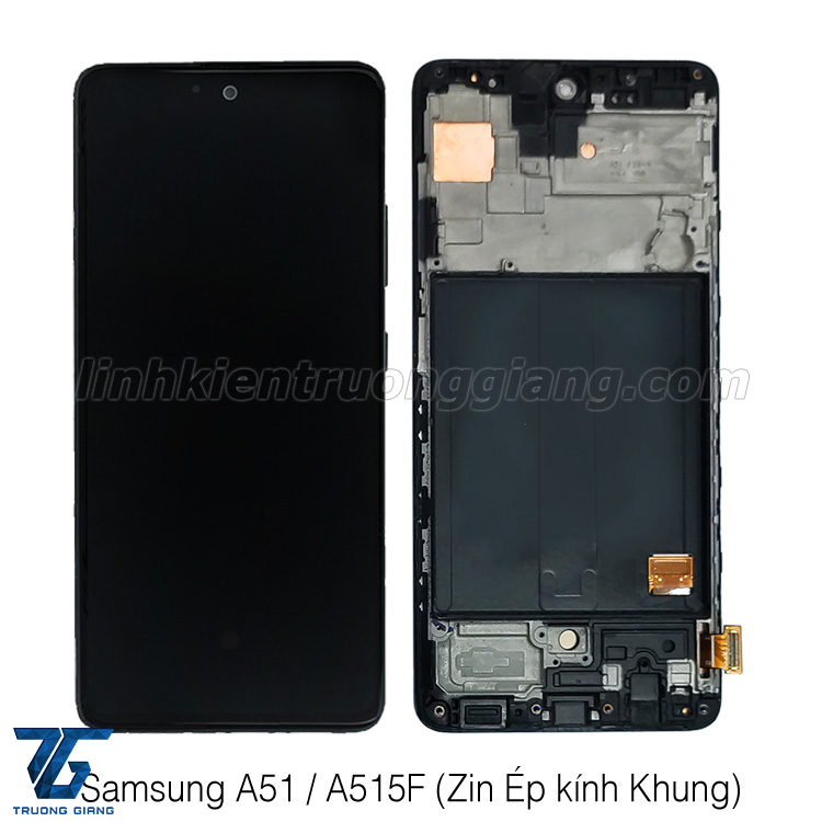 Màn hình Samsung A51 / A515F (Zin ép kính khung) - Màn hình