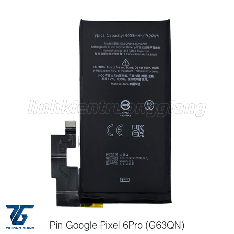 Pin Google Pixel 6Pro (G63QN) | Pin | Google Pixel