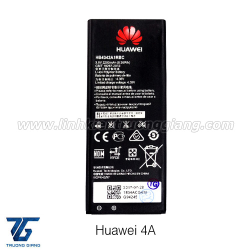 Pin Huawei Y5ii (HB4342A1RBC) / Honor 4A / Y6 / CUN-U29 / SCL-U31 / Y5 ...
