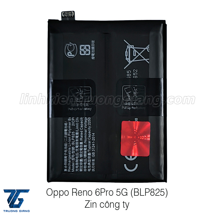 Pin Oppo BLP825 / Reno 6Pro-5G / Reno 6 Pro-5G (Zin công ty) - Pin