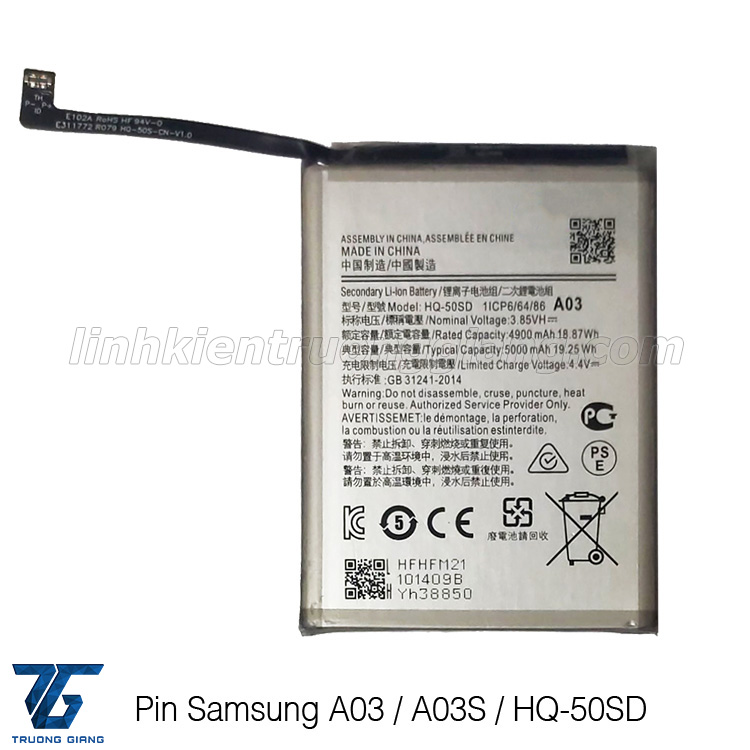 Pin Samsung A03 / A03S / HQ-50SD - Pin