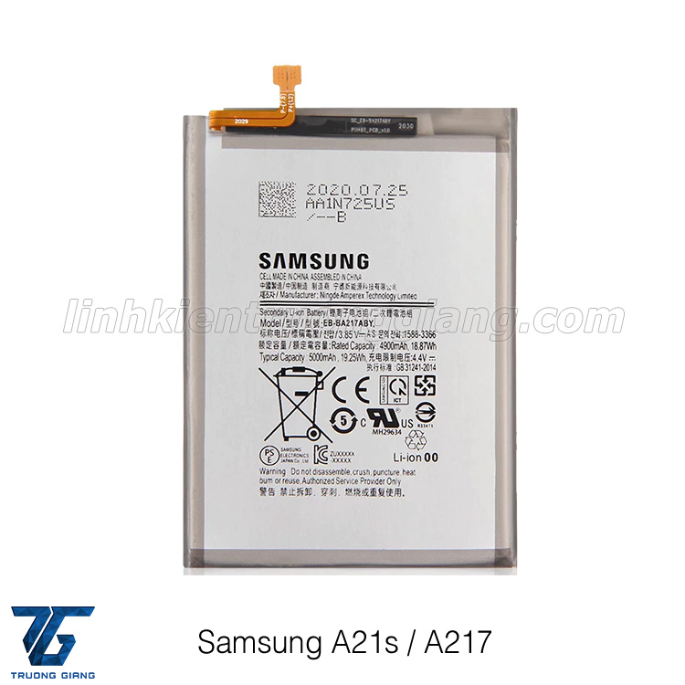 Pin Samsung A21S / A02 / A12 / A217 / A022 / A125 (EB-BA217ABY) | Pin ...