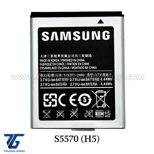 Pin Samsung S5570 / S5250 / S5253 / S5330 / S5720 / S5730 / S5750 / S5753 / S5780 / S7230 ...