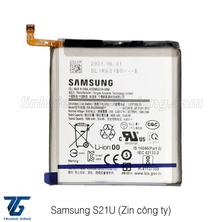 Pin Samsung S21U / G998 / S21 Ultra (Zin công ty) - Pin