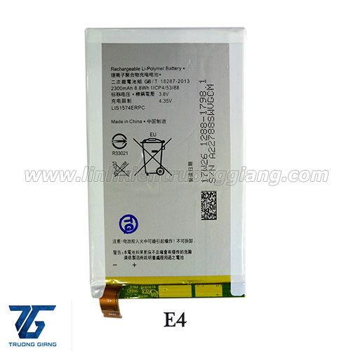 Pin Sony E4 / E2104 / E2105 / E2115 / E2124 (LIS1574ERPC) | Pin | Sony