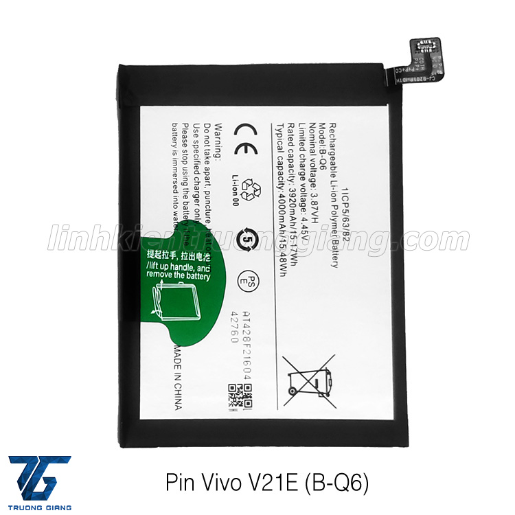 Pin Vivo V21E (B-Q6) | Pin | Vivo