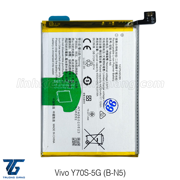 Pin Vivo Y70S-5G (B-N5) | Pin | Vivo