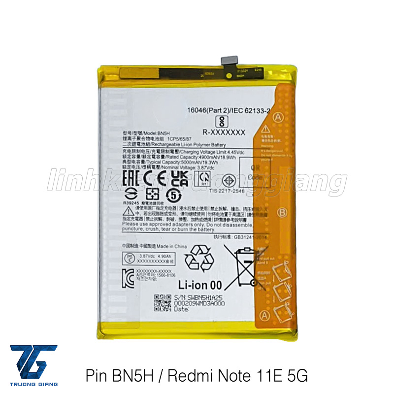 Pin Xiaomi BN5H / Redmi Note 11E 5G | Pin | Xiaomi - Redmi - Poco