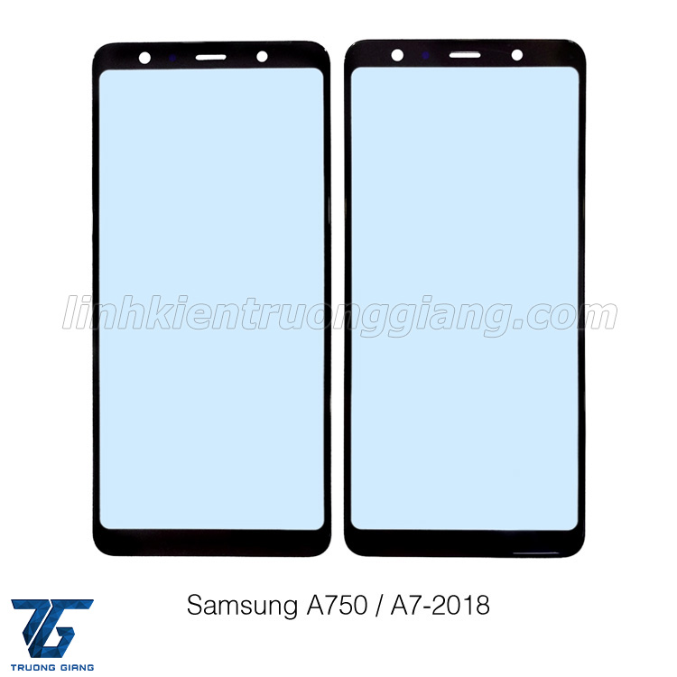 Kính Samsung A750 / A7-2018 + Keo OCA | Cảm ứng - Kính ép | Samsung Galaxy