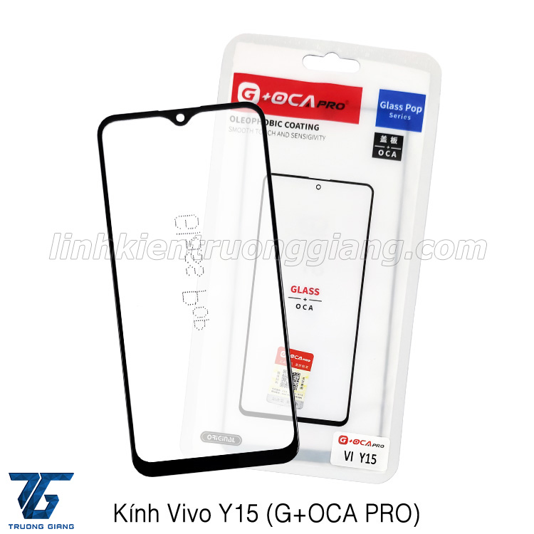 Kính Vivo Y15 / Y3 / Y11 / Y12 / Y17 / Y5S / U3X / U10 (G+OCA PRO) | Cảm ứng - Kính ép | Vivo