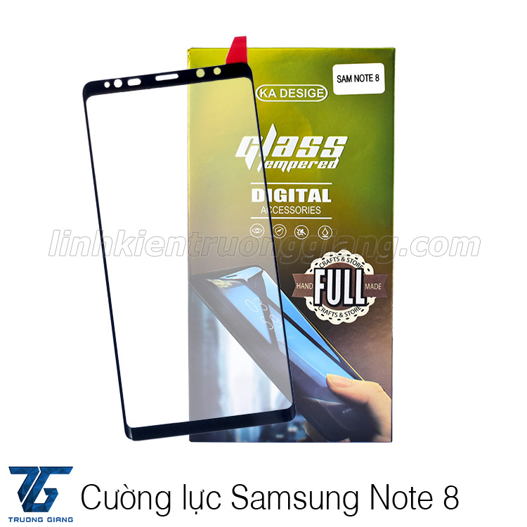 Cường lực Samsung Note 8 / Note8 (Cong) - Kính cường lực