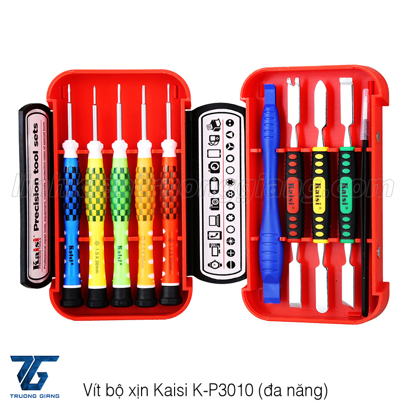 Vít bộ Kaisi K-P3010 (xịn đa năng) - Tua vít - vít hộp