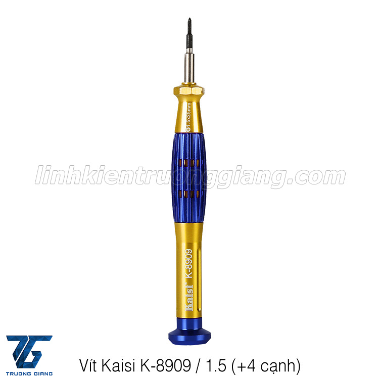 Vít Kaisi K-8909 / 1.5 (+4 cạnh) - Tua vít - vít hộp