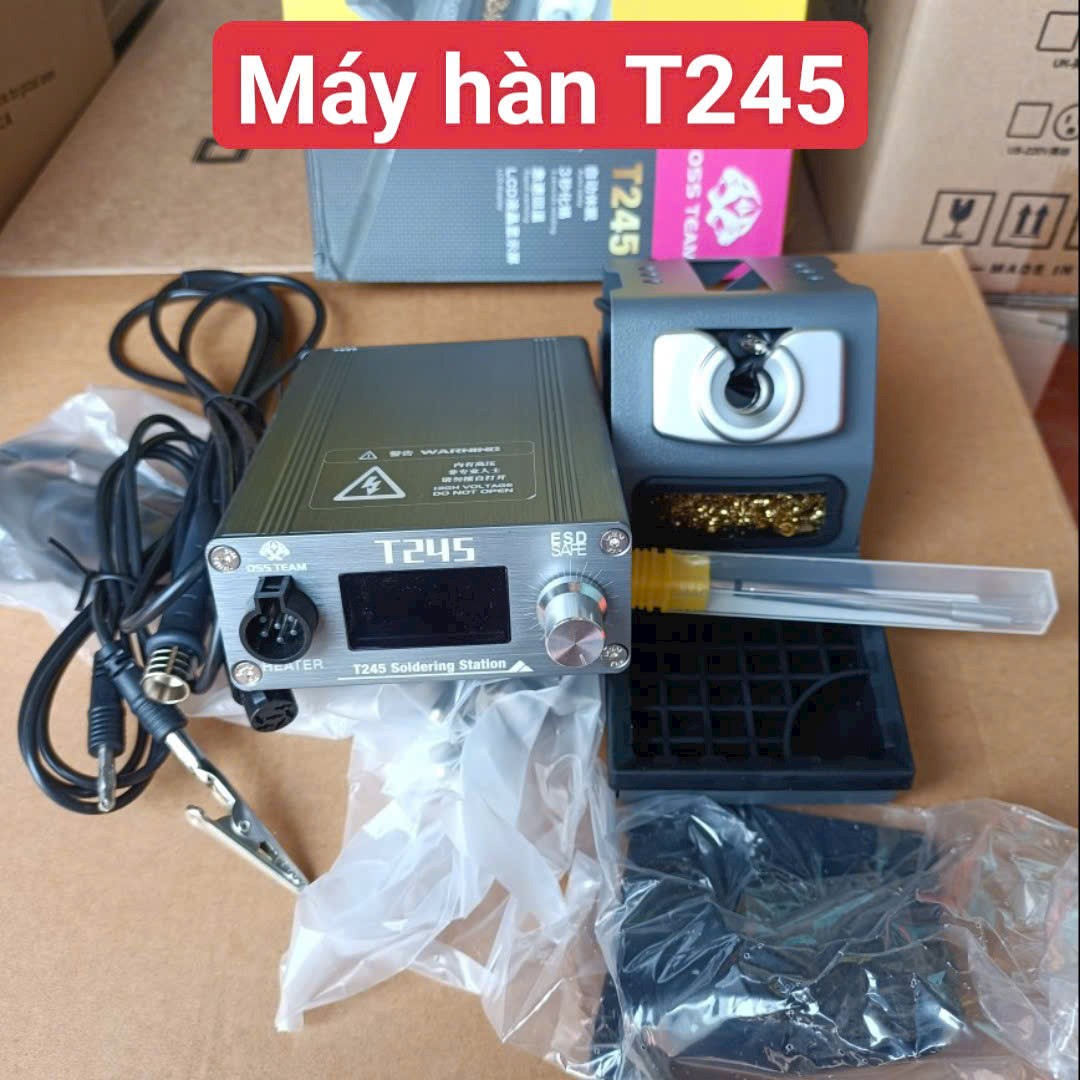 Máy hàn C.TY OSS TEAM T245 (Típ mũi hàn C245) - Máy hàn - đế nhiệt