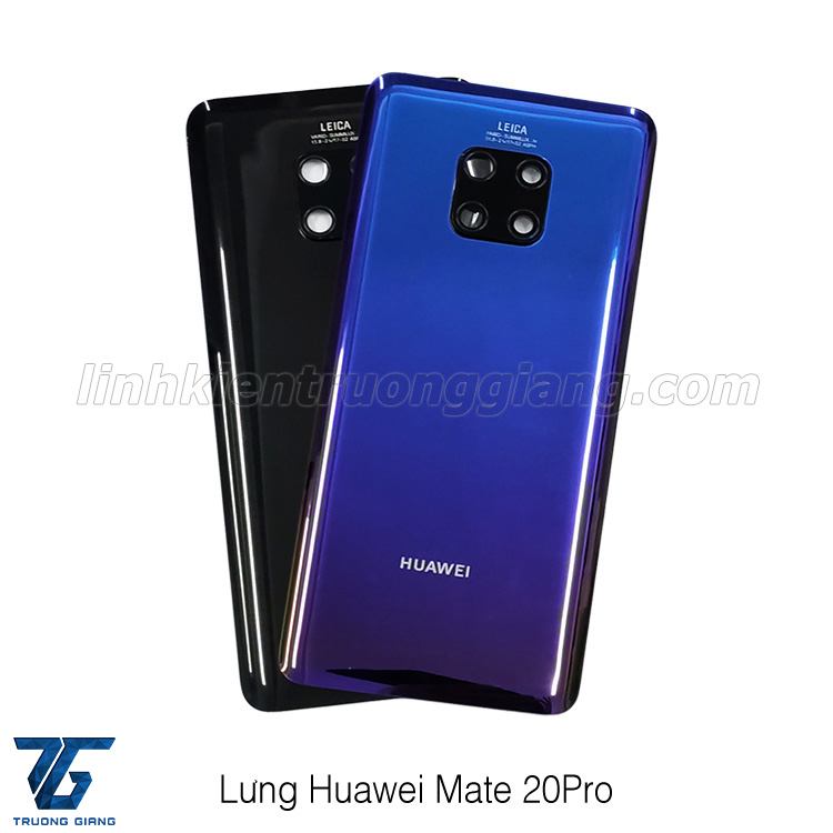 Lưng Huawei Mate 20Pro / Mate 20 Pro / Mate20 Pro + Kính Camera - Vỏ - Phím - ốp - lưng - Sườn
