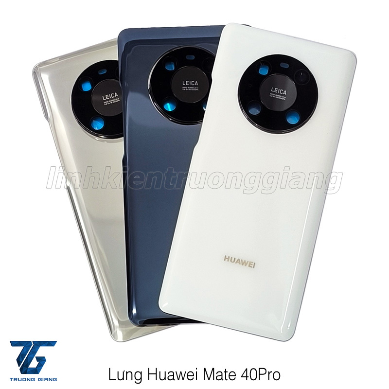 Lưng Huawei Mate 40Pro / Mate 40 Pro + Kính Camera - Vỏ - Phím - ốp - lưng - Sườn