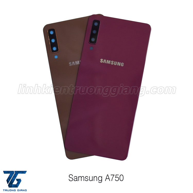 Lưng Samsung A750 / A7-2018 + Kính Camera (Zin) | Vỏ - Phím - ốp - lưng - Sườn | Samsung Galaxy