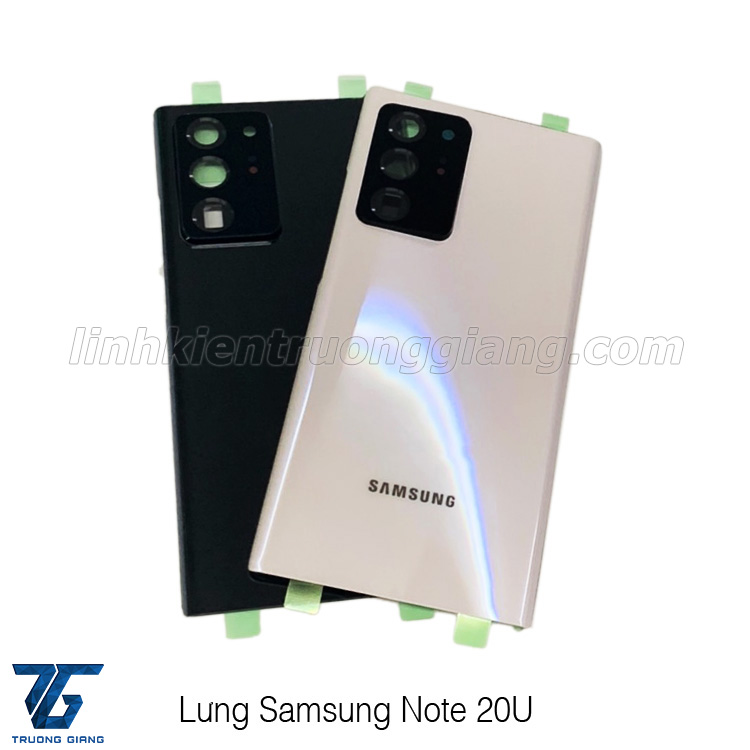 Lưng Samsung Note 20U / Note 20 Ultra + Kính Camera - Vỏ - Phím - ốp ...