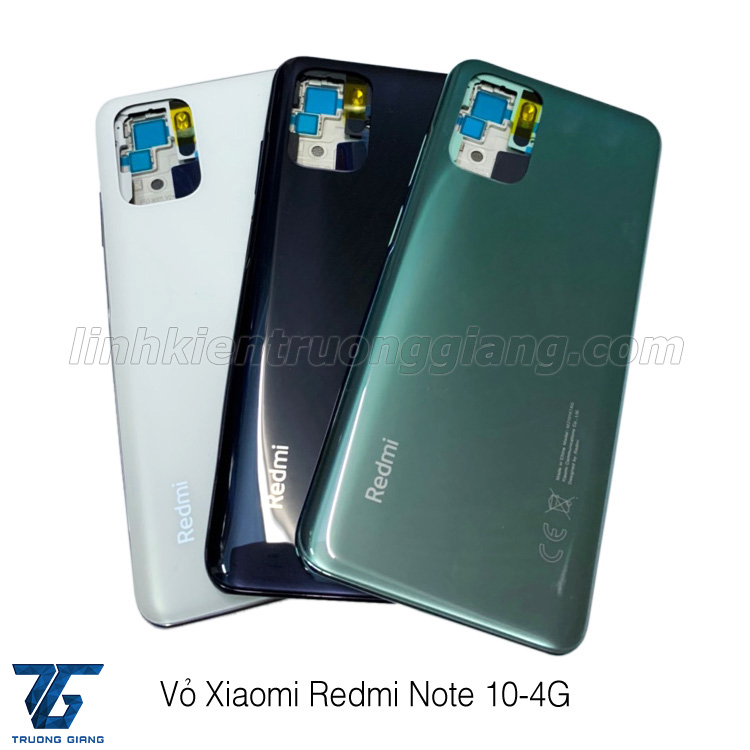 Vỏ bộ Xiaomi Redmi Note 10-4G / Redmi Note10-4G + Sim (Zin) | Vỏ - Phím ...