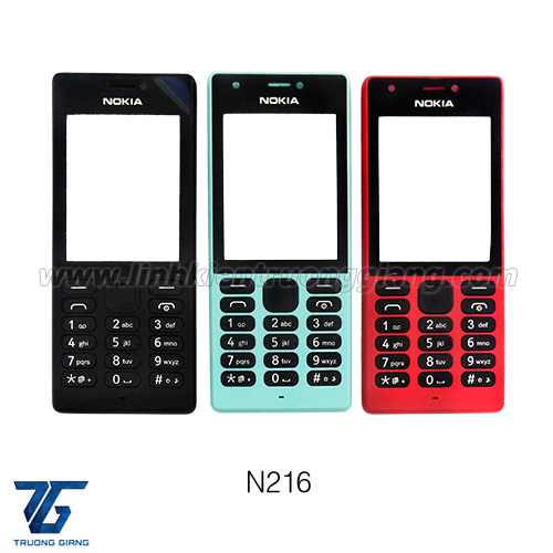Vỏ + phím Nokia N216 | Vỏ - Phím - ốp - lưng - Sườn | Nokia
